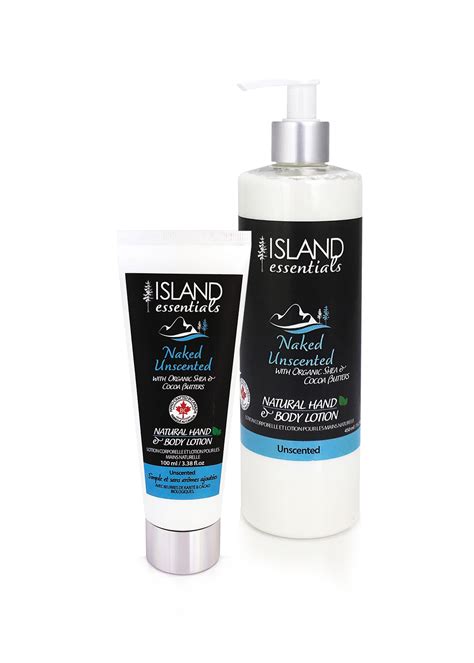 Natural Hand And Body Lotion Naked Unscented 100ml 450ml Gentle Earth And Island Essentials