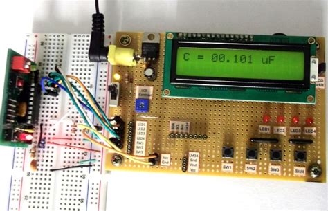 Capacitor Meter Schematic Circuit Diagram