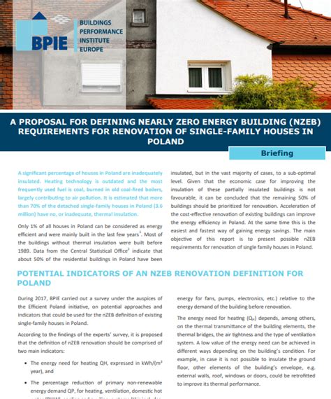 A Proposal For Defining Nearly Zero Energy Building Nzeb Requirements For Renovation Of Single