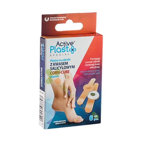 АКТИВ ПЛАСТ ЛЕПЕНКИ ПРОТИВ КОКОШИ ТРЪН 6 броя Active Plast Help To Remove Corns Drugstore Bg