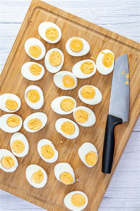 Spicy Deviled Eggs About A Mom