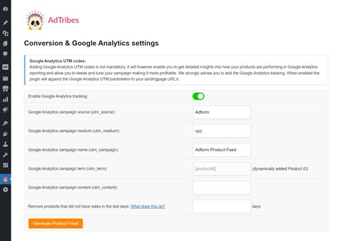 Create An Adform Product Feed For Your Store With Adtribes