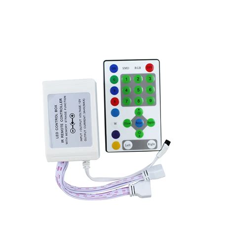 leedsun led rgb controller dc12v ir 25 key led strip running light remote controller in rgb
