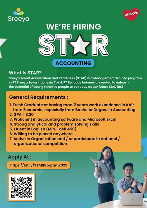 Hello Sahabat Sreeya Dan Belfoods Star Program Is Still Hiring Sreeya Talent Acceleration And
