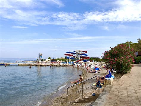 Beaches On The Adriatic Coast Of Slovenia