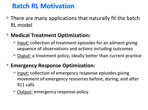 PPT Batch RL Via Least Squares Policy Iteration PowerPoint Presentation ID 4222062