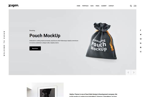 Best Minimalist WordPress Themes RadiusTheme