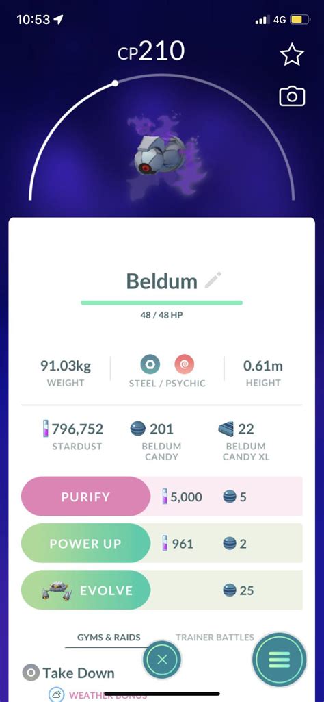 Shiny Beldum