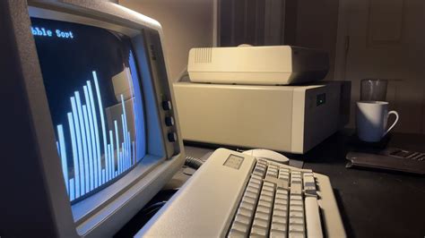 Writing A Sorting Algorithm Visualizer In Quick Basic On An Ibm Pcat