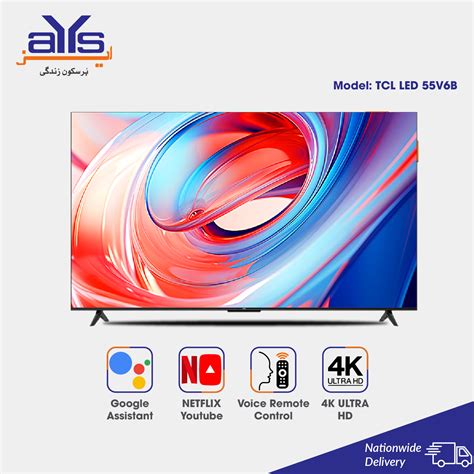 TCL Inch V B K Ultra HD Smart Google LED TV Android Voice Control AYS Online