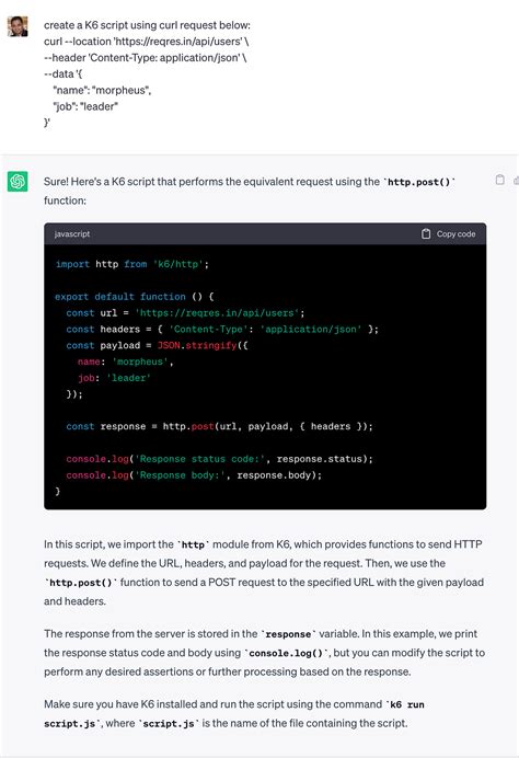 streamlining performance testing with k6 and chatgpt by monish