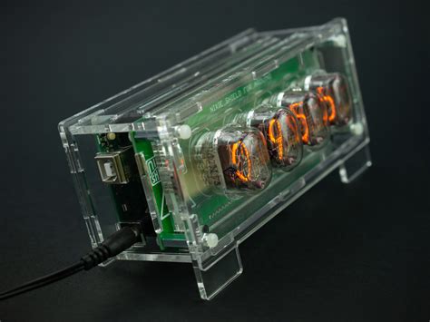 Nixie Clock Thermometer Hygrometer Shield For Arduino Arduino Maker Pro