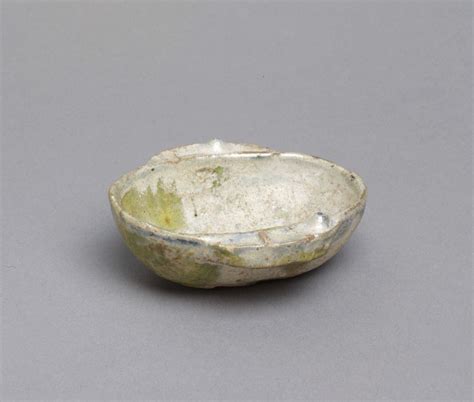 东汉 绿釉耳杯2 英国V A博物馆藏 古玩图集网