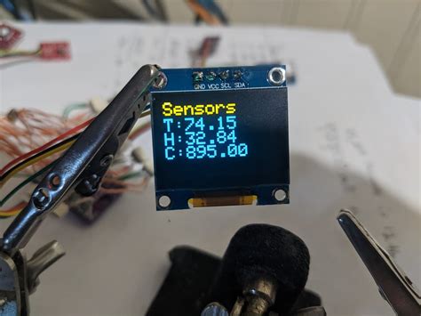 I2c Oled Display And X2 Scd 41 Sensors General Guidance Arduino Forum