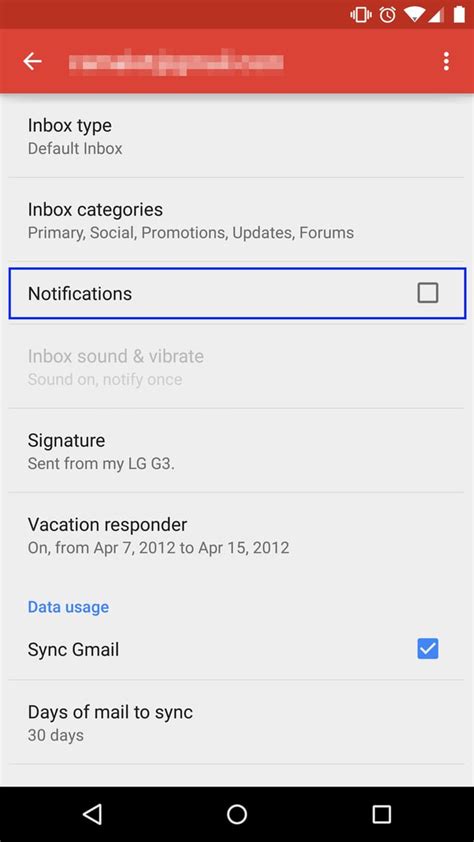 Gmail App Duplicate Notifications One For Inbox And Again For Custom