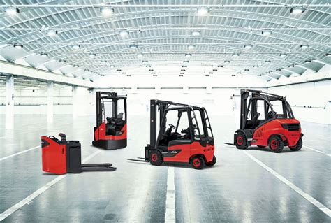 Linde Truck Gaffeltruck Med Stor Driftssikkerhed