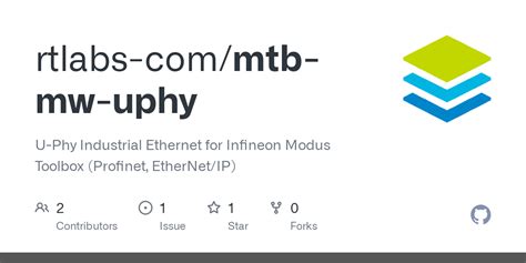 Github Rtlabs Commtb Mw Uphy U Phy Industrial Ethernet For Infineon Modus Toolbox Profinet