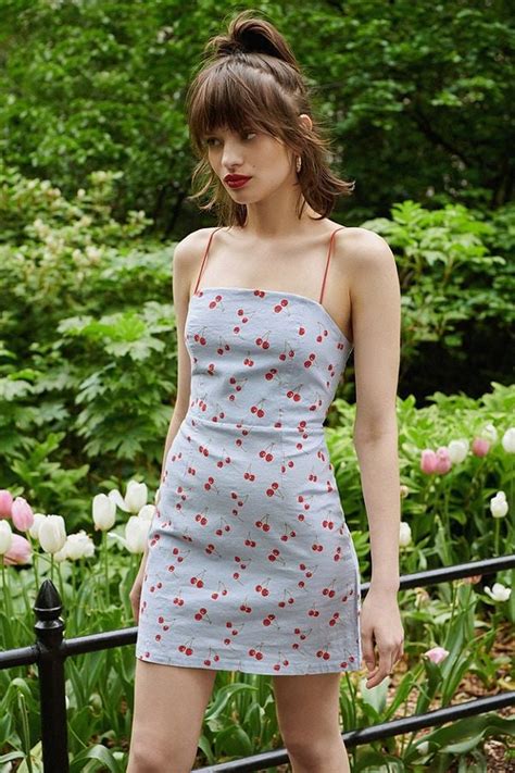 Uo Colette Stretch Linen Minidress Cute Dresses From Urban Outfitters
