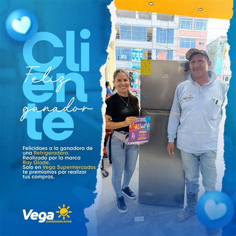 Vega 🎉🎁 𝐅𝐞𝐥𝐢𝐜𝐢𝐝𝐚𝐝𝐞𝐬 𝐚𝐥 𝐠𝐚𝐧𝐚𝐝𝐨𝐫 𝐝𝐞 𝐮𝐧𝐚 𝐑𝐞𝐟𝐫𝐢𝐠𝐞𝐫𝐚𝐝𝐨𝐫𝐚 La Marca 𝑹𝒂𝒚 𝑮𝒍𝒂𝒅𝒆 Premio La Fidelidad De