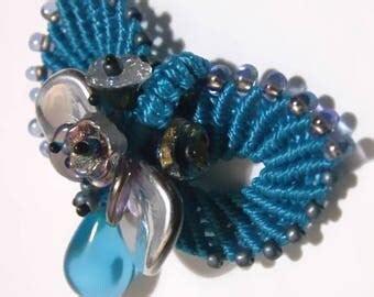 TUTORIAL EN PDF Micro Macrame Earrings Navruz