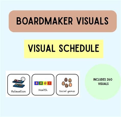Visual Schedule Boardmaker Asd Support Editable By Teachwithbelle