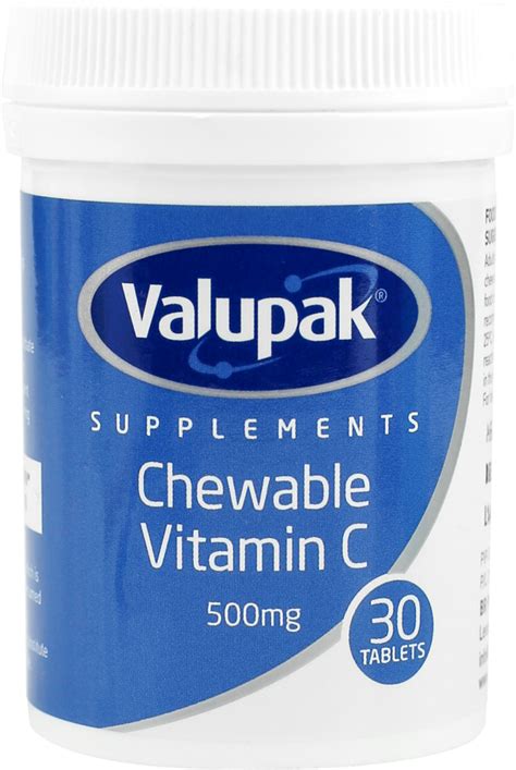 Valupak Chewable Vitamin C Mermaidw