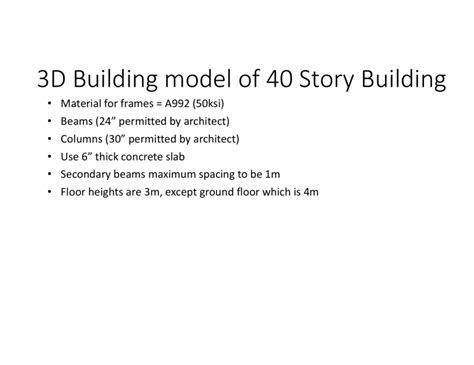 3d Building Model Design Sap2000 And Structural Analysis
