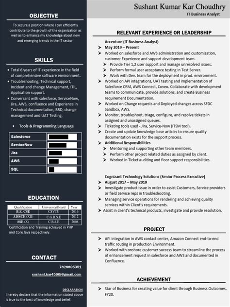 Resume Sushant 24 Pdf Amazon Web Services Software Engineering