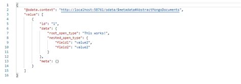 How To Support A Nested Open Complex Type In The OData C Driver