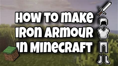 How To Make Iron Armour In Minecraft Iron Armour Kese Bane Minecraft Me Minecraft Armour