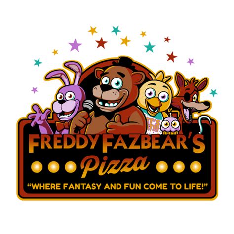 Fnaf Logo Game Creepy Animatronics Mystery Png