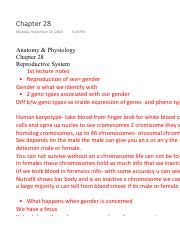 Chapter 28 Pdf Chapter 28 Monday November 26 2018 3 18 PM Anatomy Physiology Chapter 28