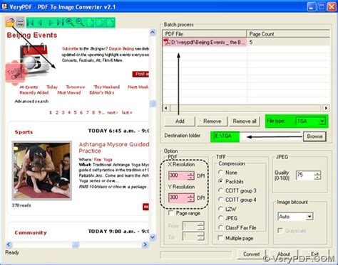 How To Convert Pdf To Clearer Tga With PDF To Image Converter