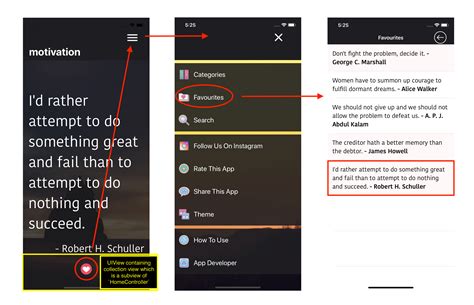 Beginner Swift IOS App For Showing Motivational Quotes With Multiple Screens Code Review
