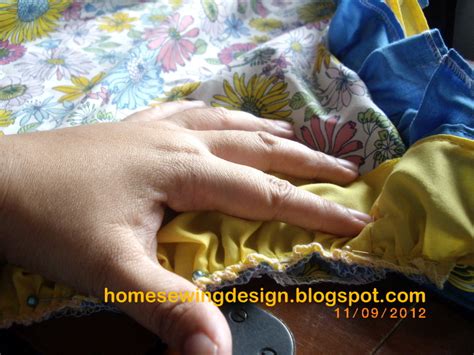 HomeSewingDesign How To Make Ruffle