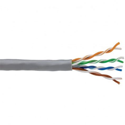 Cat 6 Pvc Solid Cable 305m Grey Attock Network Products