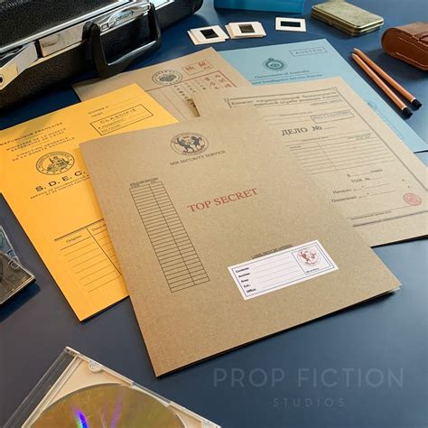 Movie Prop Special Agent Intelligence Files 5 X Cosplay Top Secret Spy Folder Set Etsy Movie Prop Special Agent Intelligence Files 5 X Cosplay Top Secret Spy Folder Set Etsy