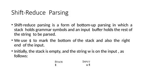 Syntax Analysis Lr0 Parsing In Compiler Pptx Programming