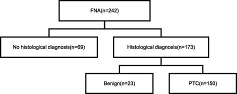 Flowchart Of Thyroid Nodule Evaluations Fna Fine Needle Aspiration