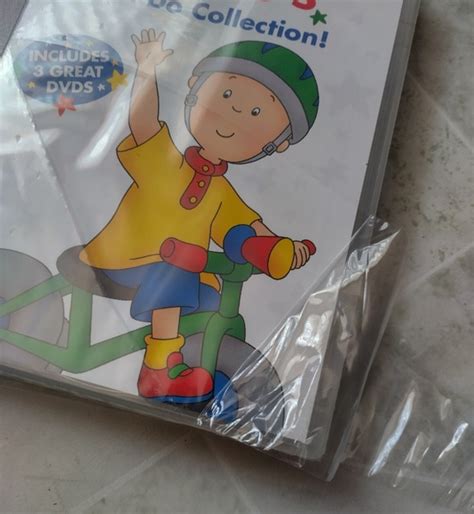 Caillou Caillous Can Do Collection Dvd 2015 3 Disc Set For Sale