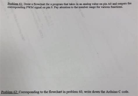 Problem 61 Draw A Flowchart For A Program That Takes Chegg