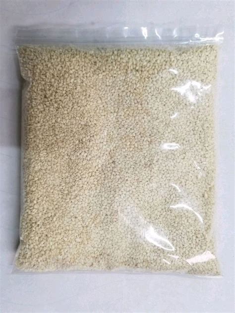 Natural White Sesame Seeds Packaging Type Packet Packaging Size 1