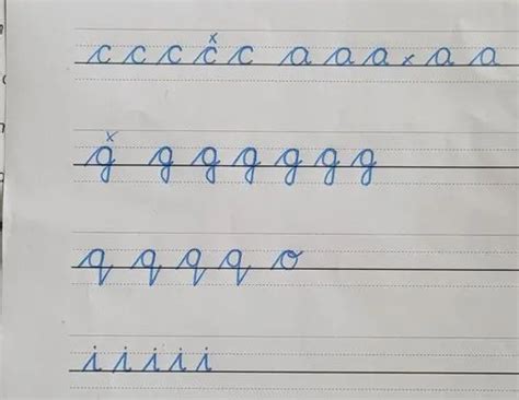 Poojas Penmanship Tiruchirappalli English Cursive Handwriting Course