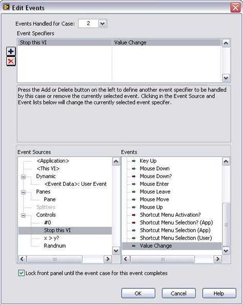 support more complex clusters of event registration refnums ni
