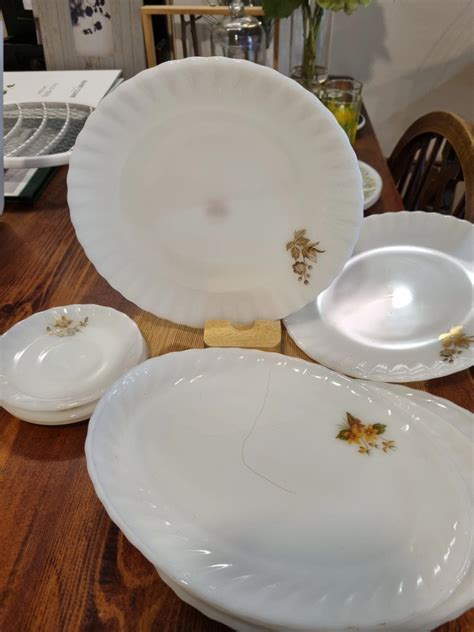 빈티지밀크글라스접시 당근 중고거래