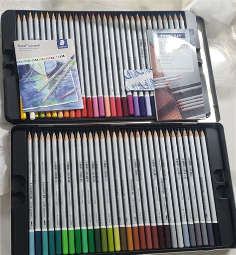 스테들러 카라트 수채색연필 60색 수성 취미 게임 음반 당근 중고거래
