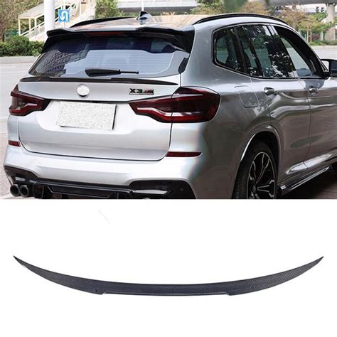For NEW BMW X3 G01 Real Carbon Fiber Spoiler Wing Car Trunk Window Rear ...