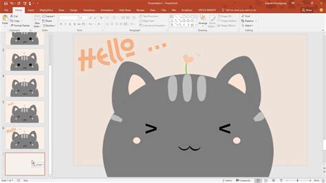วิธีสร้างภาพ  อนิเมชั่นจากรูปภาพแต่งด้วย Powerpoint Youtube