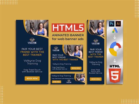 Animated Html5 Banner Ads Designs Themes Templates And Downloadable