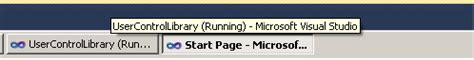How To Debug C Winforms User Controls At Design Time Dotnet Stuff